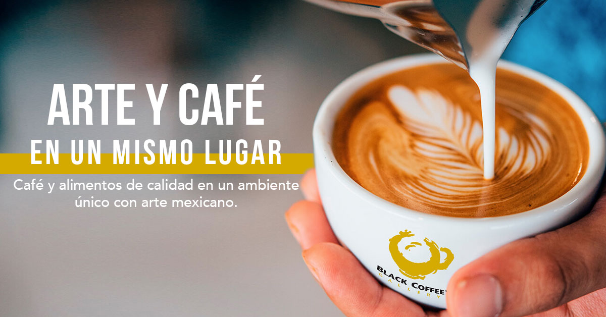 Black Coffee Gallery - Cafeterías con Arte Mexicano
